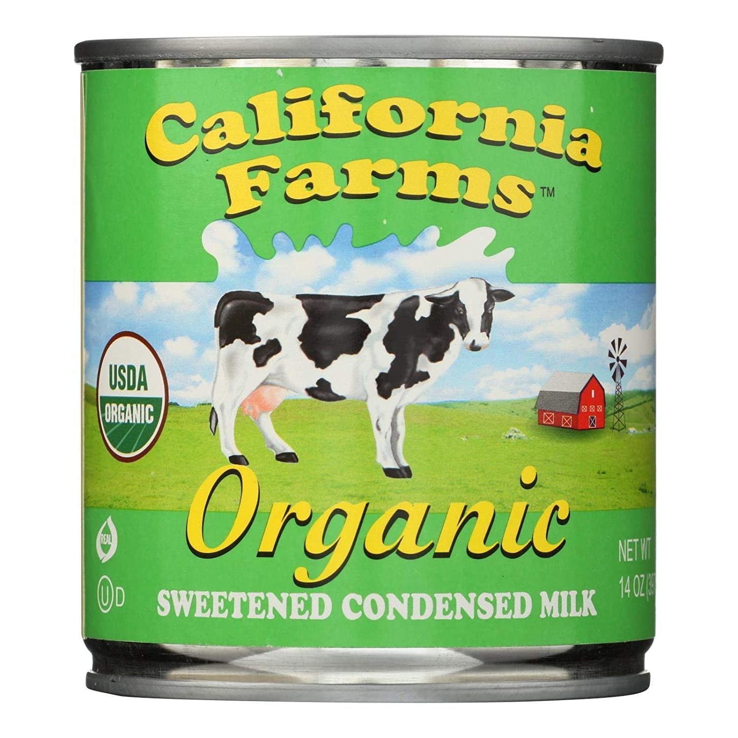 Santini California Farms Organic Sweetened Condensed Milk 14 fl oz Pack ...