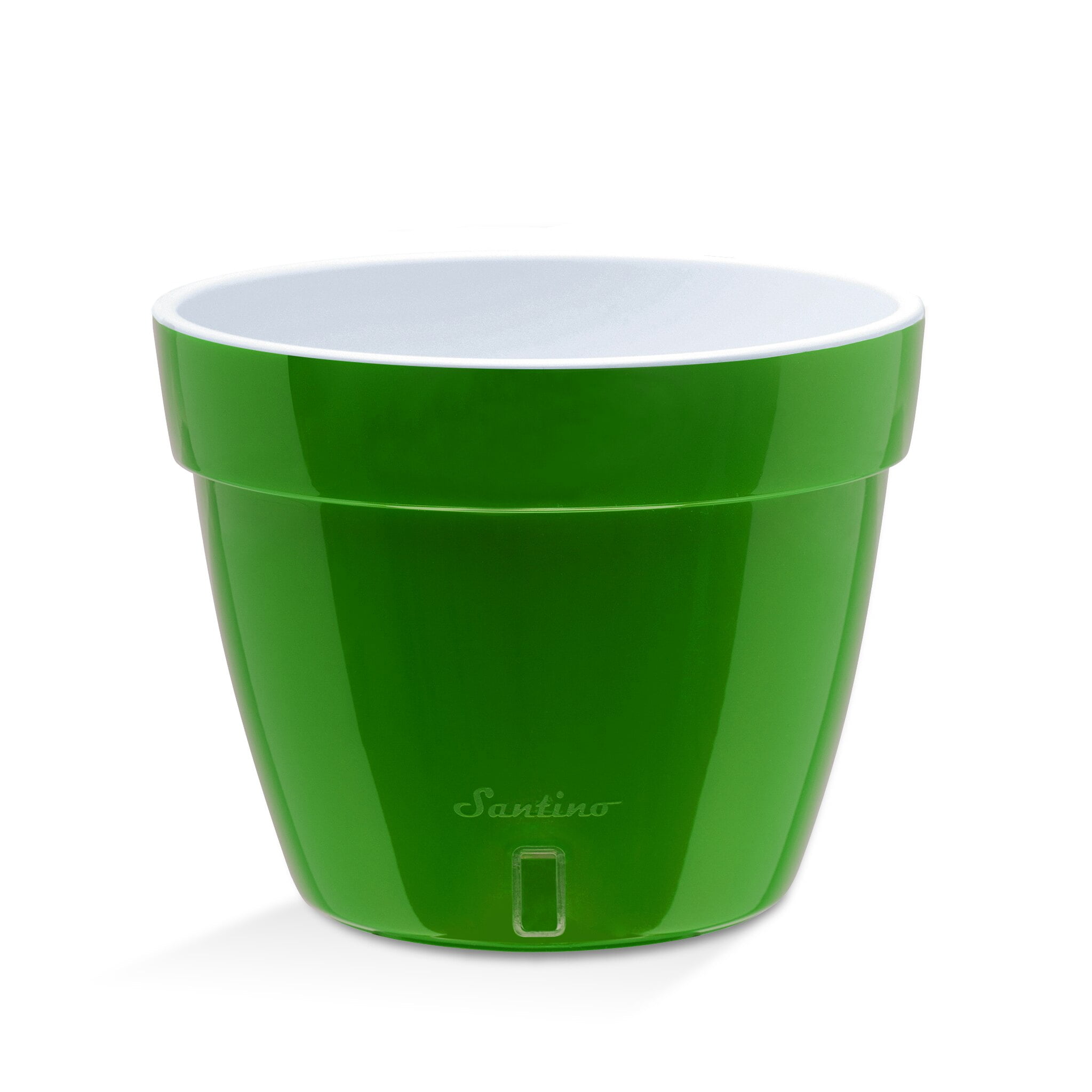 ⭐ Santino ASTI 11.8 Inch Self Watering Planter GREEN-GOLD/WHITE for ...