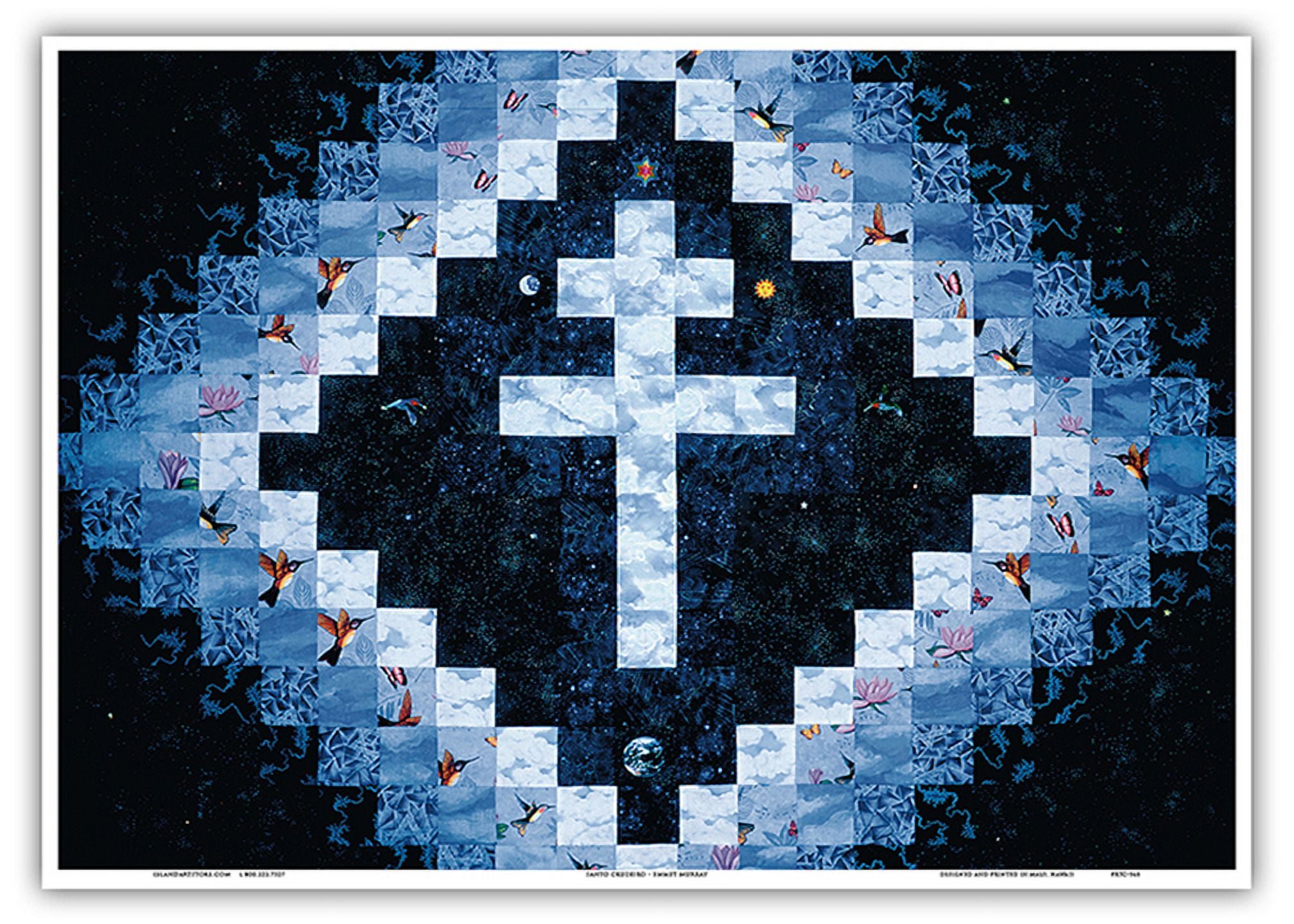 Santo Cruzeiro (Holy Cross) - Santo Daime Symbol - Cross of Lorraine ...
