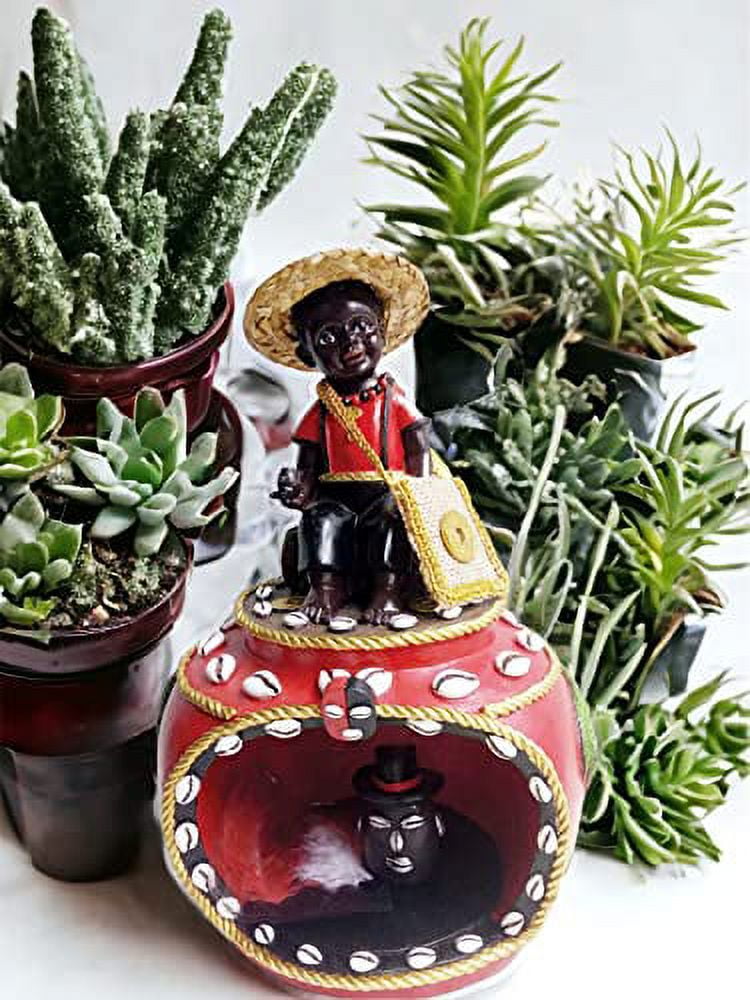 Santo Orisha Elegua House of Elegua Baby Face Elegua Statue Elegua Casa Estatua(12 Inch ...