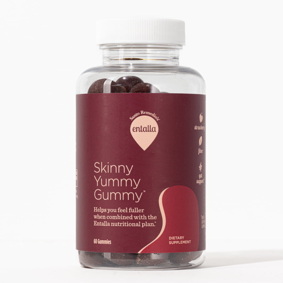 Santo Remedio, Skinny Yummy Gummy, Strawberry Fiber Gummies for Gut ...