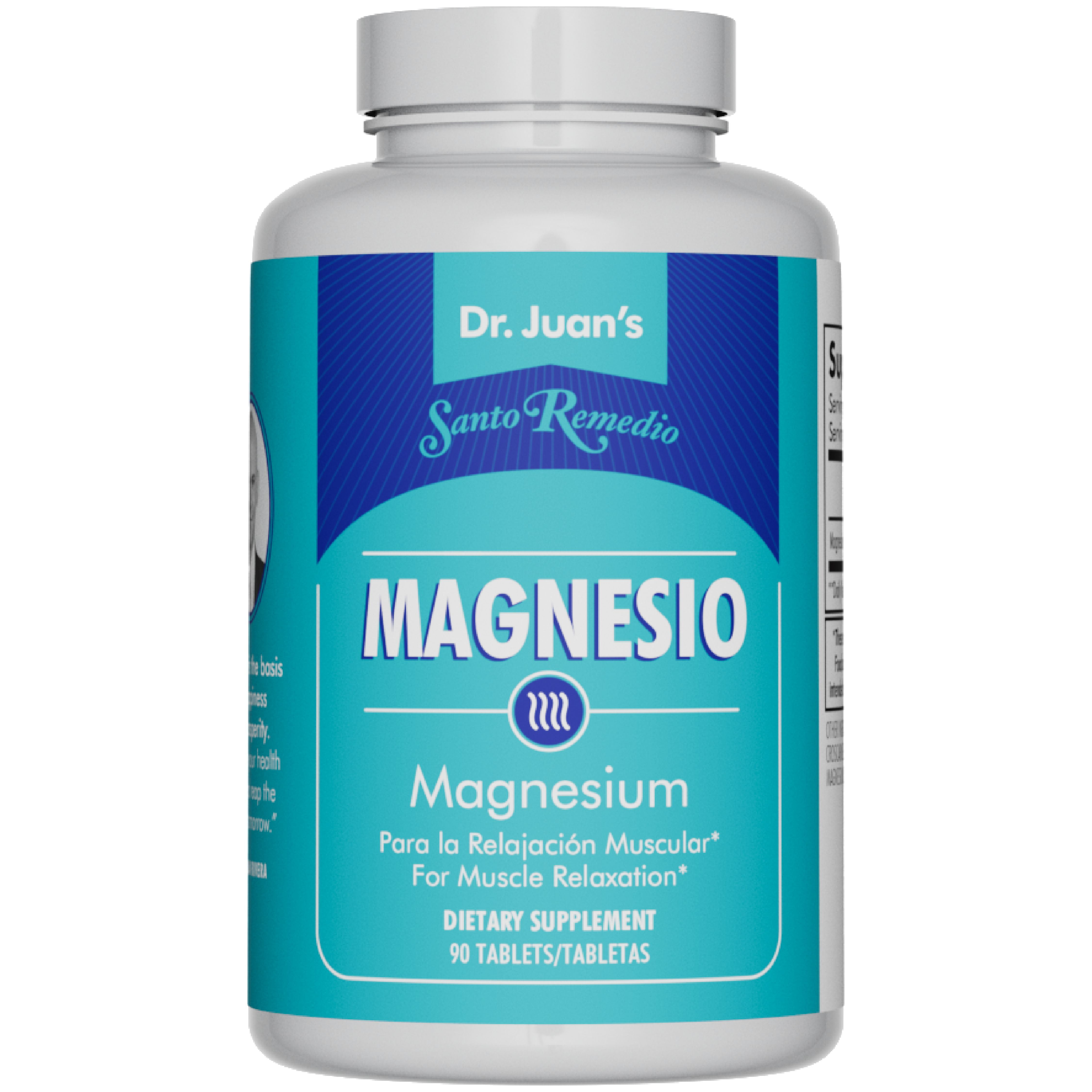 Santo Remedio Dr. Juan Magnesium Pastillas, Muscle Relaxation Support ...