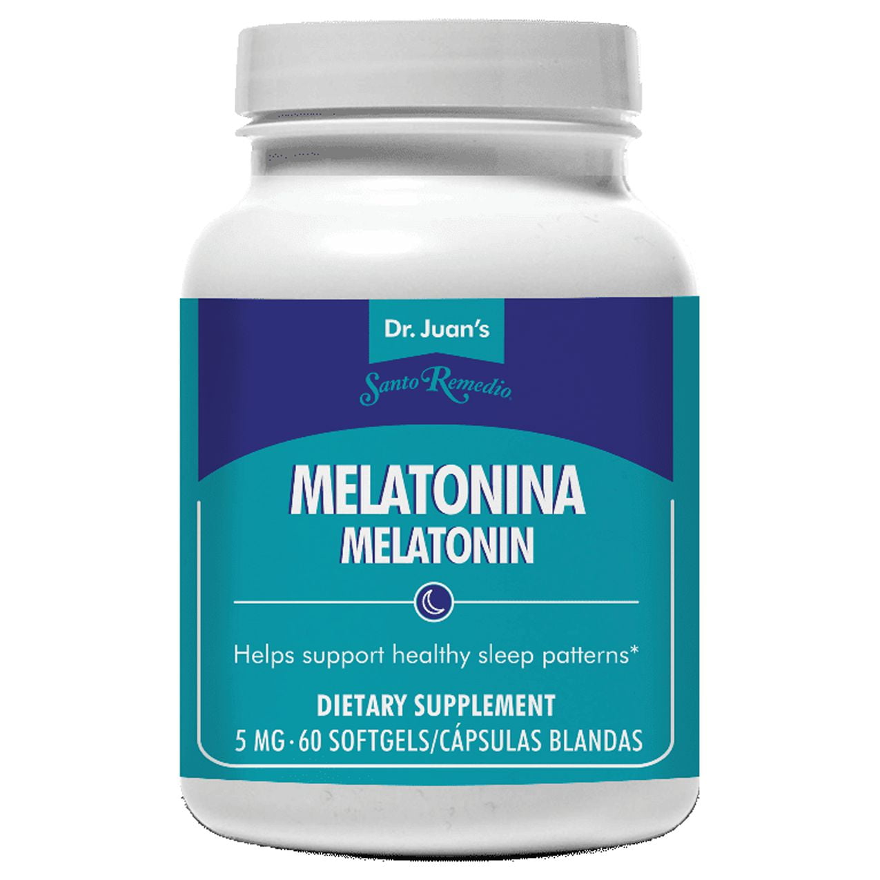 Santo Remedio Melatonin Soft Gel Capsule, 5 mg, 60 Count - Walmart.com