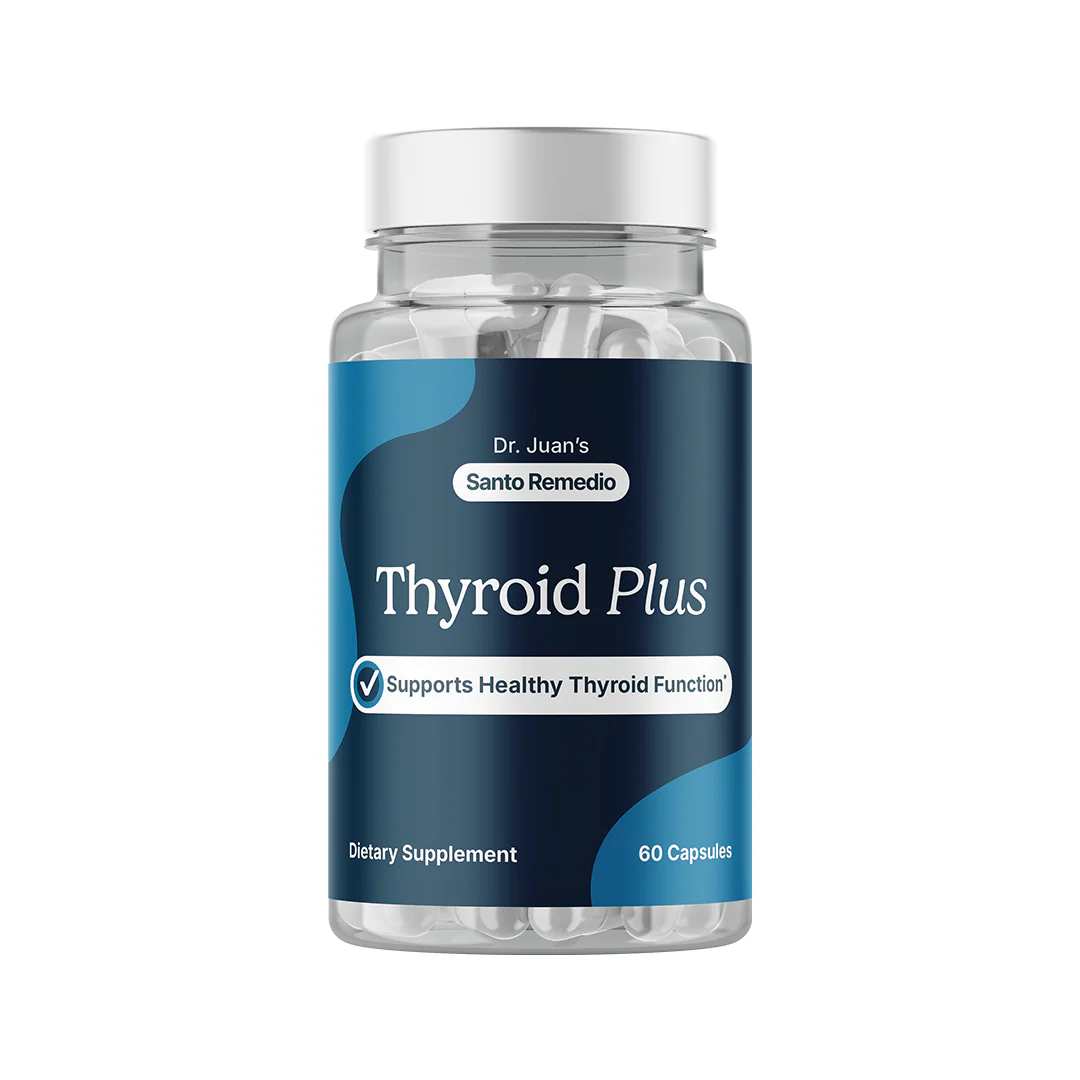 Santo Remedio Thyroid Plus, Thyroid Health, Healthy Brain, Healthy ...