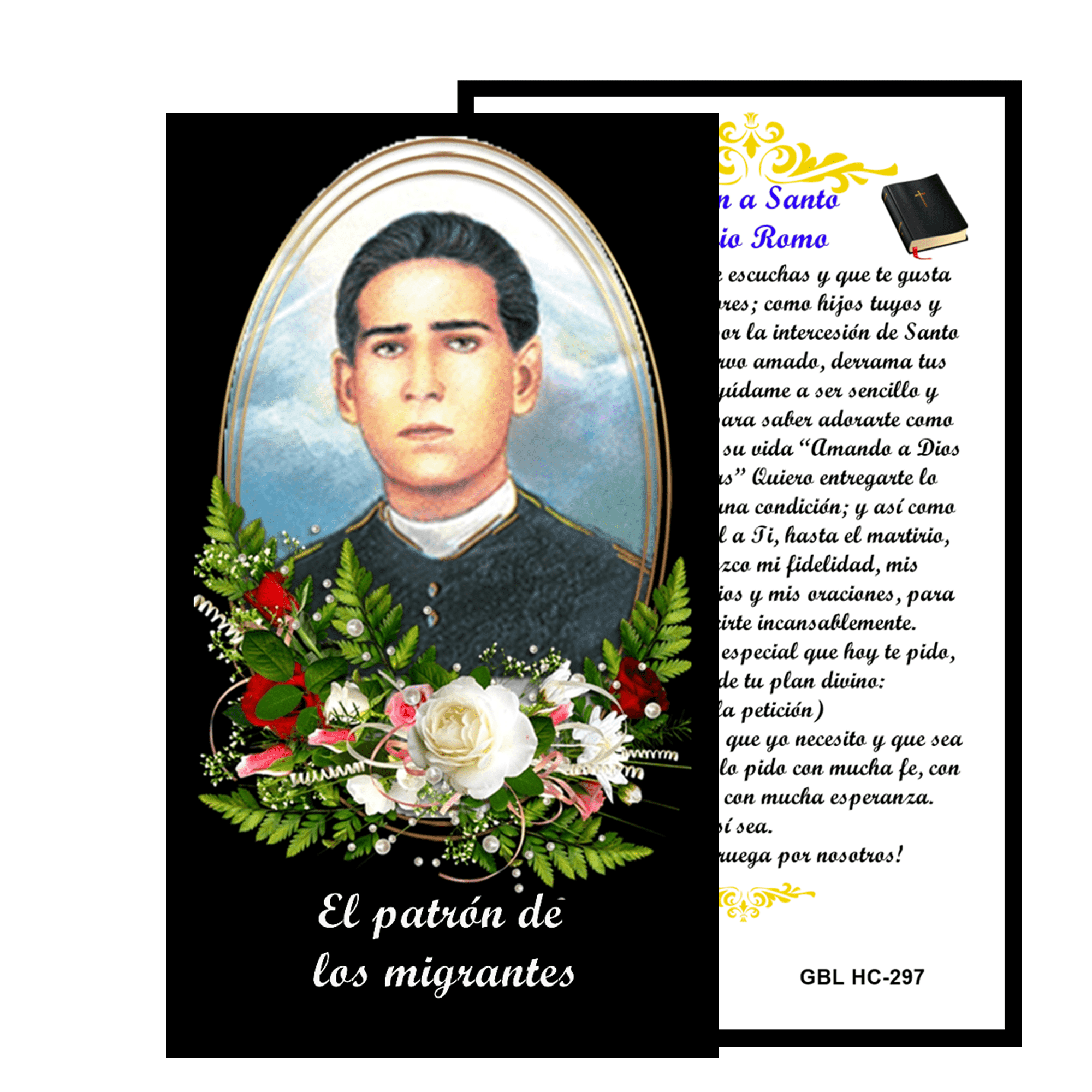 Santo Toribio ROMO Patron de Los Inmigrantes Set DE 2 Veladoras de ...