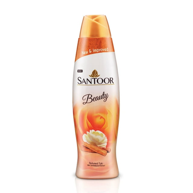 Santoor Talc Powder| With Extracts of Sandalwood, Rose, musk and ...