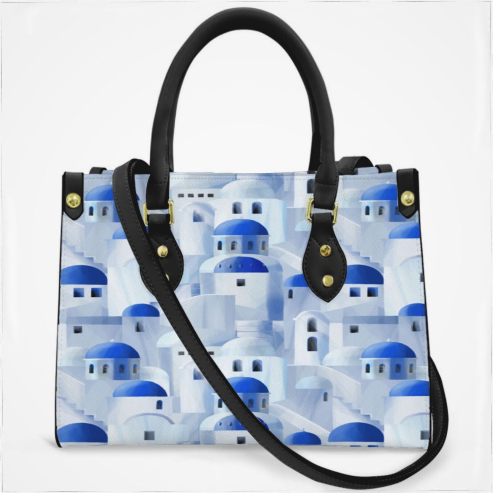 Santorini, Greece Cross Body Bags For Women Small Leather Female ...