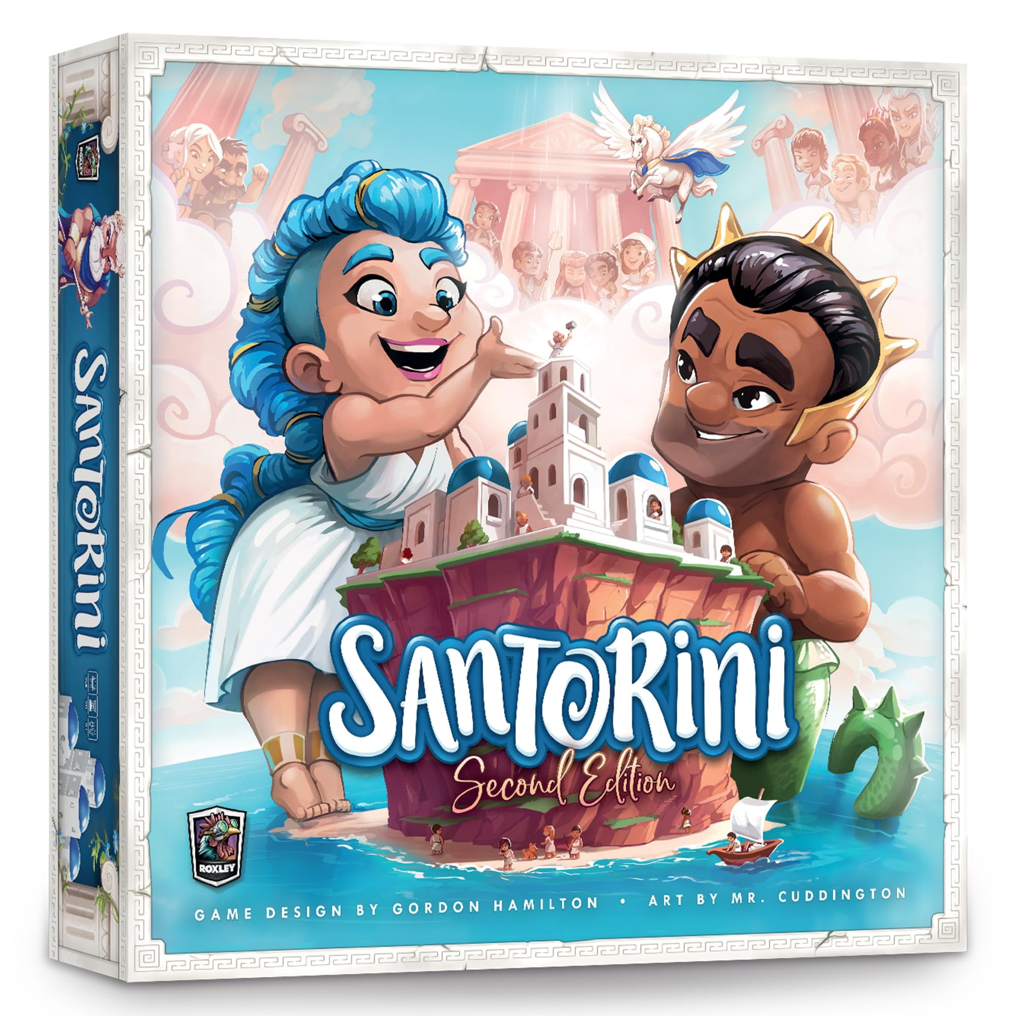 Santorini: Second Edition - MMF7 an Elegant, Accessible Strategy Game ...