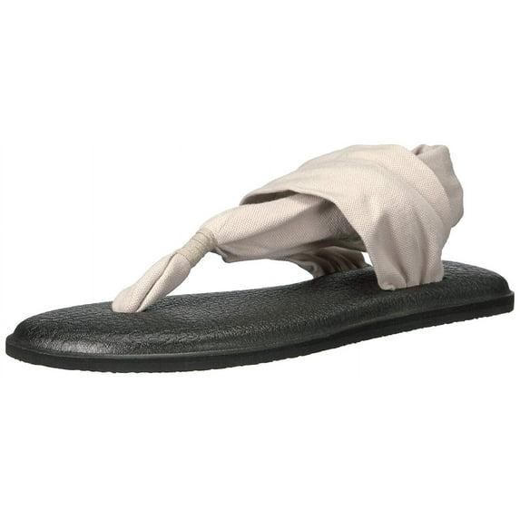 Sanuk Women's Yoga Sling 2 Light Natural Yoga Mat Sandal Flip-Flop ...