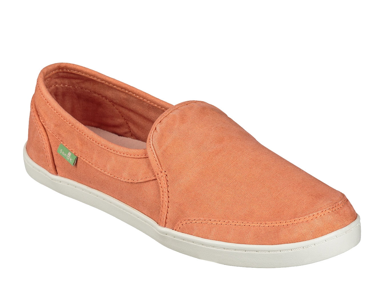 Sanuk Womens Pair O Dice Shoes, Coral, 6 - Walmart.com