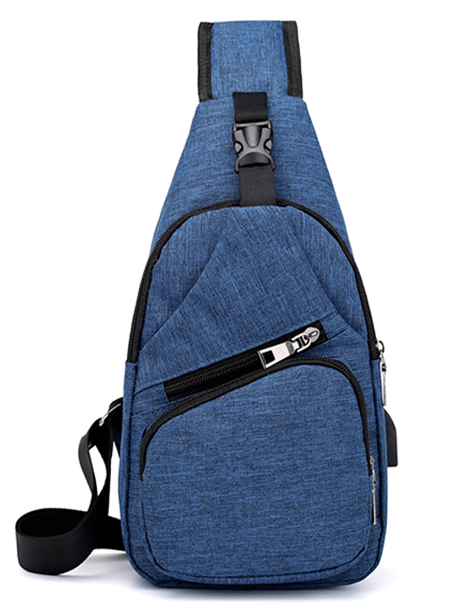 Sanviglor Men Sling Bags, Chest Shoulder Backpack Crossbody Purse ...