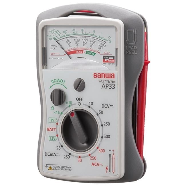 Sanwa AP33 Analog Pocket Multimeter - Walmart.com