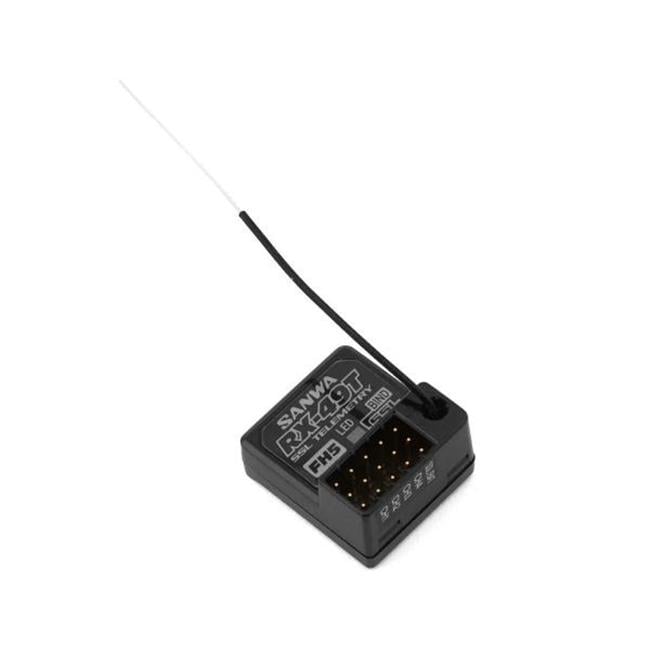 Sanwa Airtronics RX-49T 2.4GHz 4-Channel FH5 Telemetry Receiver - Walmart.com