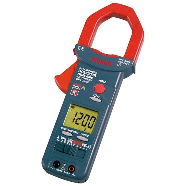 Sanwa DCL1200R Large Diameter AC Clamp Meter with Digital Multimeter ...