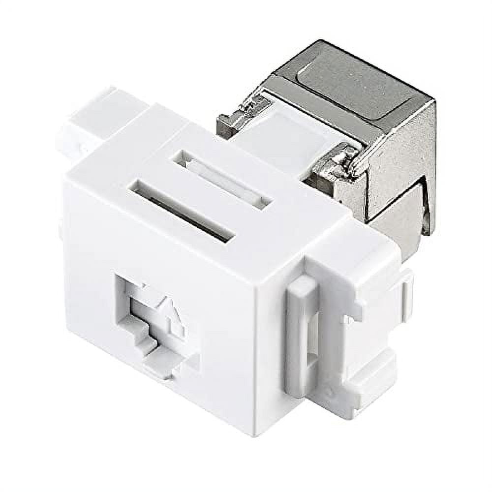 Sanwa Supply CAT6A Keystone Jack LA-FP-MJ7 - Walmart.com
