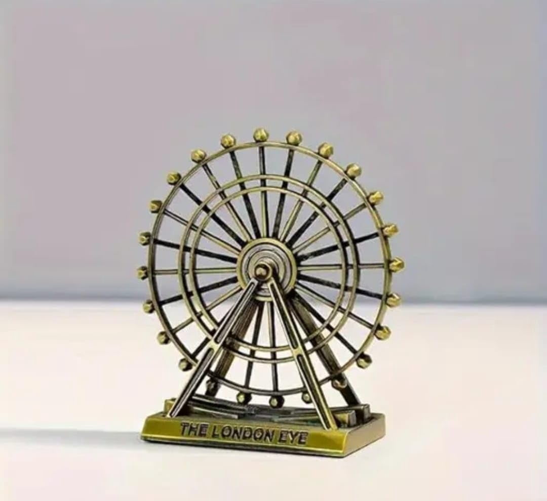Sanwaliya jiThe London Eye Miniature Replica Vintage Bronze Ferris ...