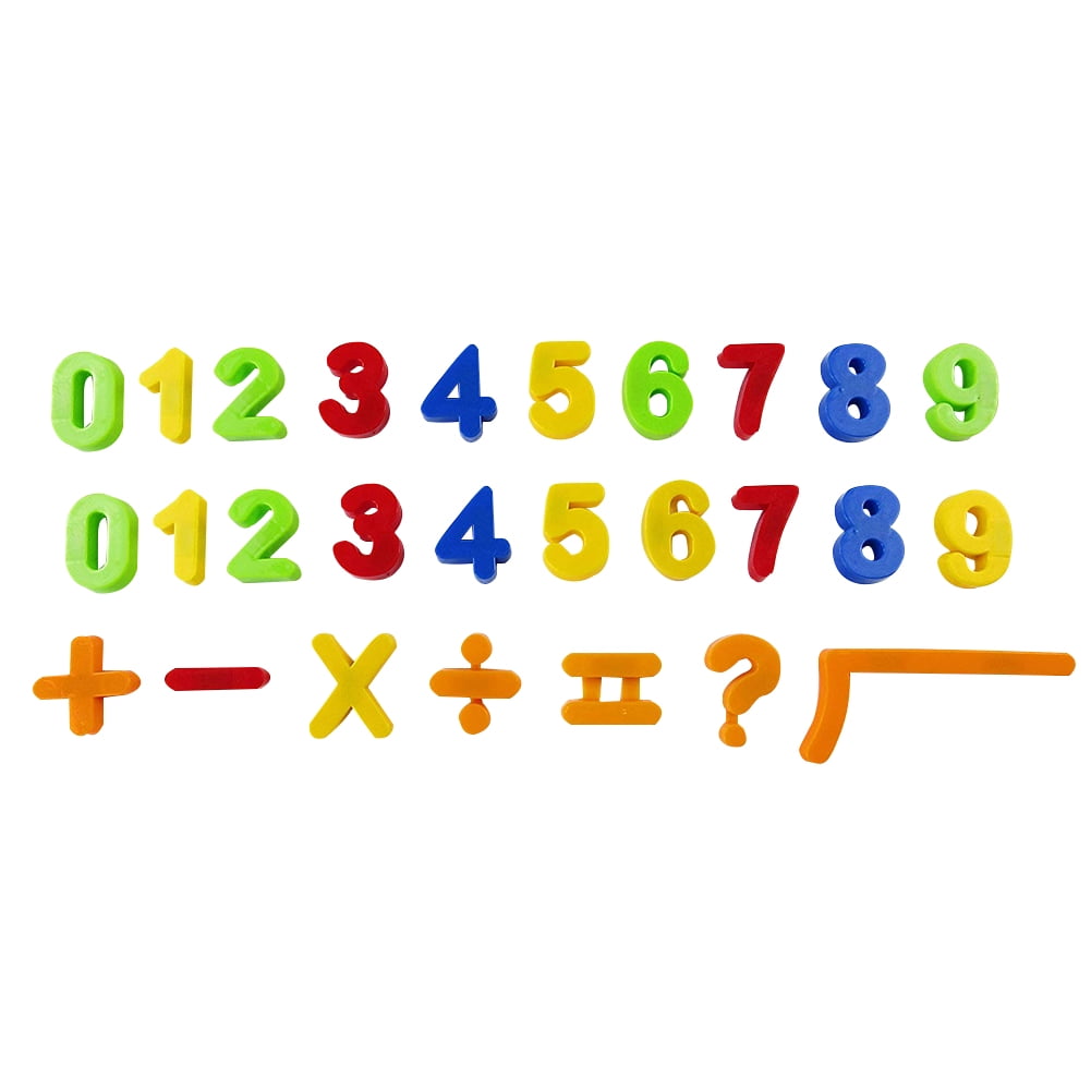 Sanwood Multicolor Magnetic Numbers Alphabet Fridge Magnet Learning ...