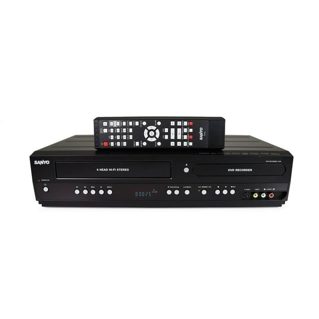 Pre-Owned Sanyo FWZV475 DVD Recorder VCR Combo 1 Button Vhs to Dvd ...