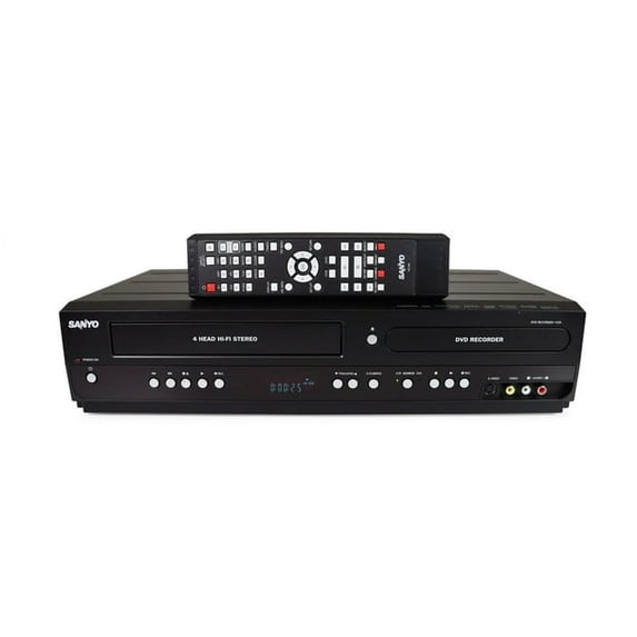 Pre-Owned Sanyo FWZV475 DVD Recorder VCR Combo 1 Button Vhs to Dvd ...