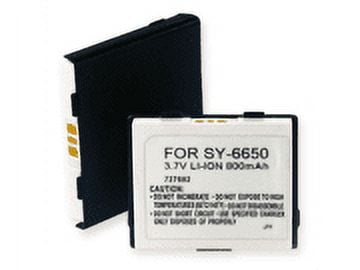 Sanyo Oem Scp-26lbps Black Battery Katana Ii 6650 - Walmart.com
