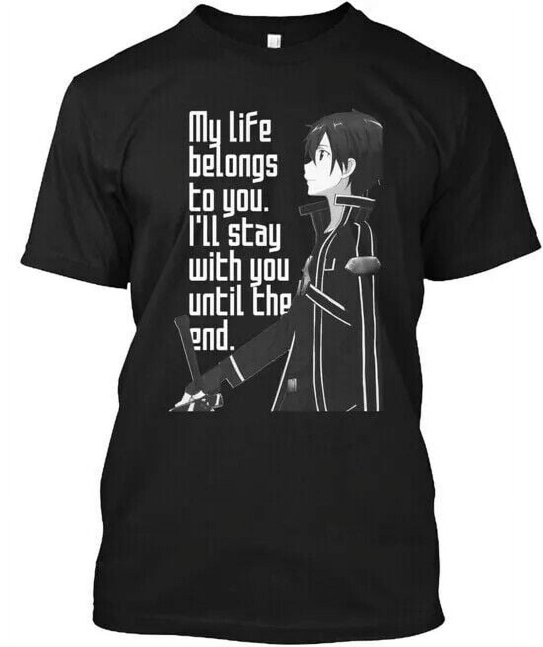 Sao Kirito X Asuna T-Shirt Made in the USA Size S to 5XL - Walmart.com
