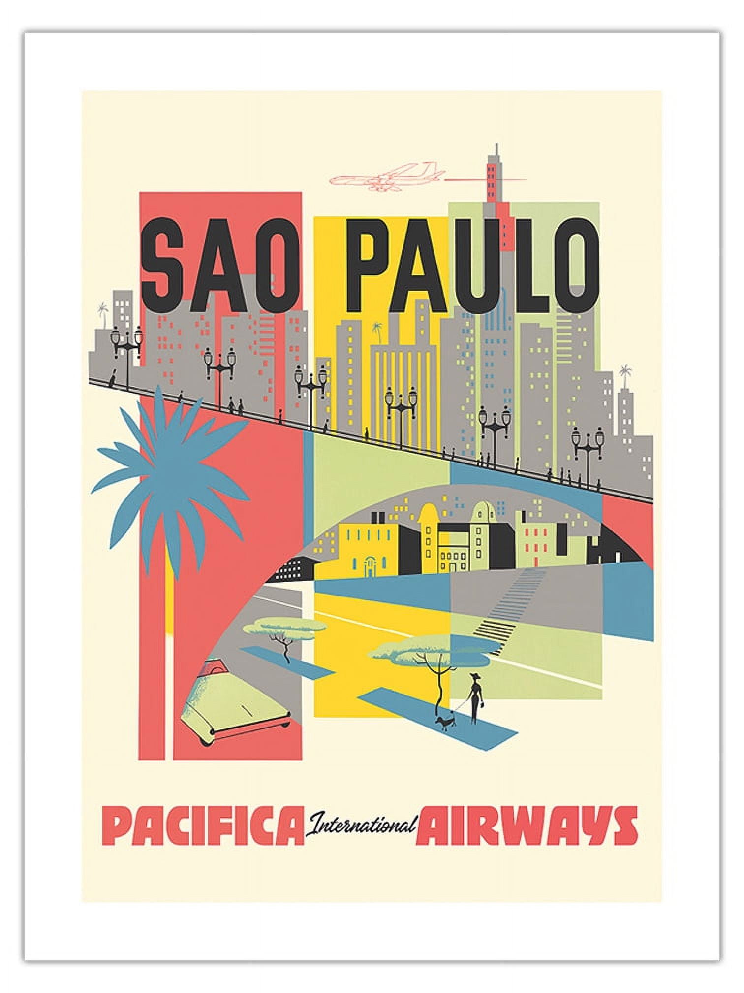 Sao Paulo Brazil - Pacifica International Airways - Vintage Airline ...