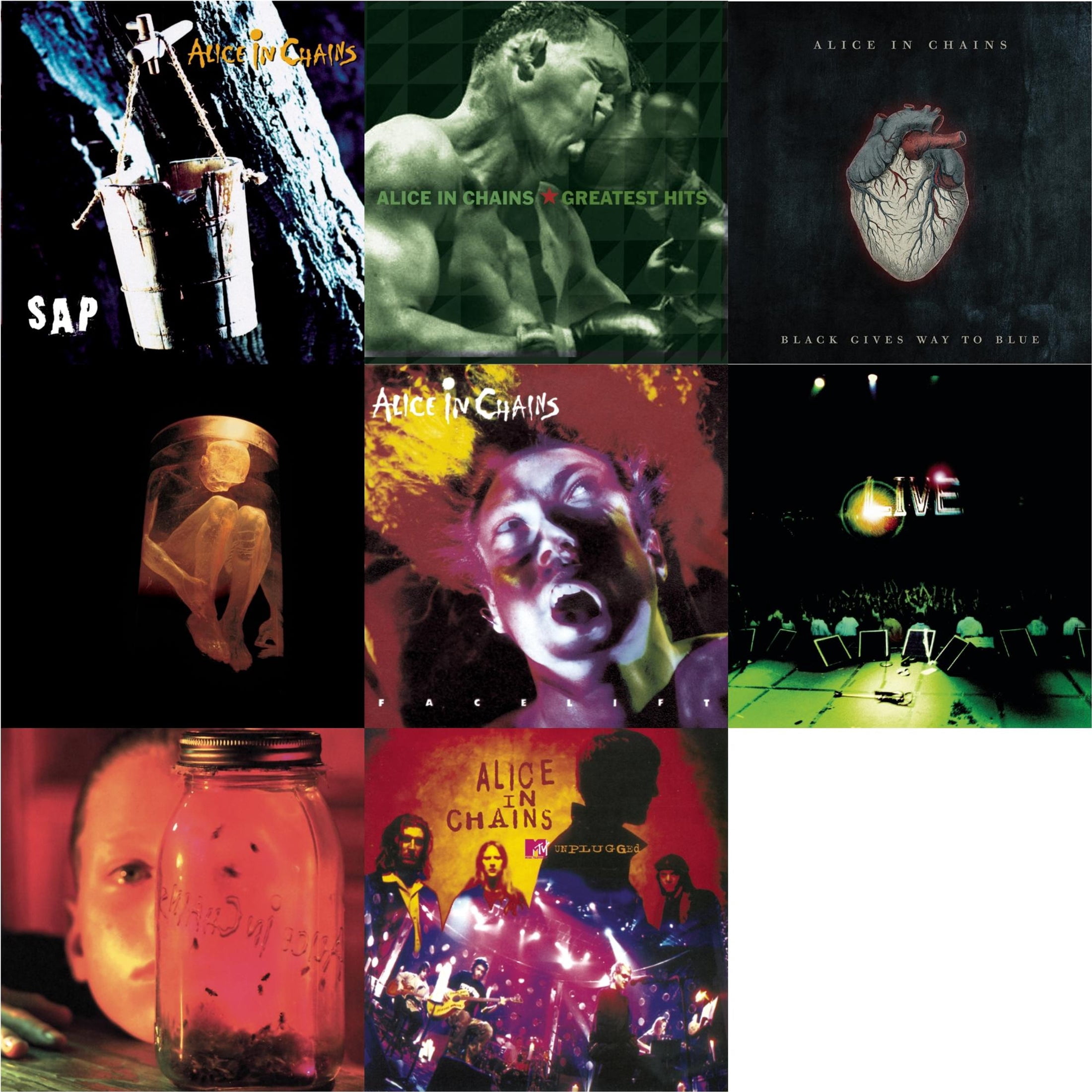 Sap & Greatest Hits & Black Gives Way To Blue & Nothing Safe: Best Of ...