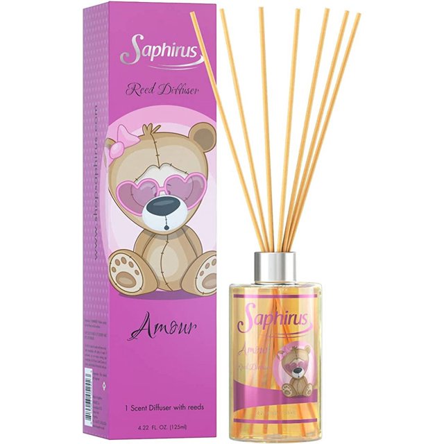 Saphirus Reed Diffuser Set to Decor Office, Home or Any Room, Magic ...