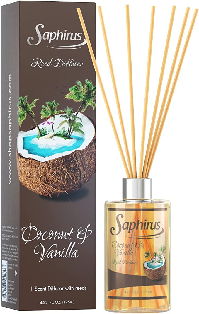 Saphirus Reed Diffuser Set to Decor Office, Home or Any Room, Magic ...