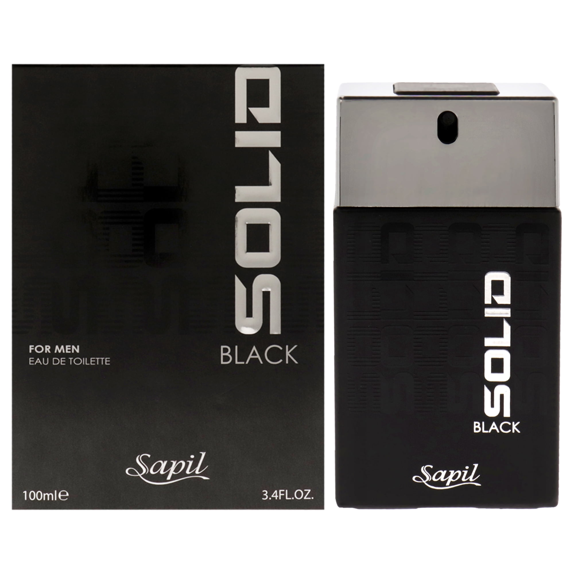 Sapil Solid Black , 3.4 oz EDT Spray - Walmart.com
