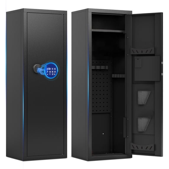 Sapital 10-12 Gun Safe, Biometric Gun Safes, Rifle safe, Gun Safe for ...