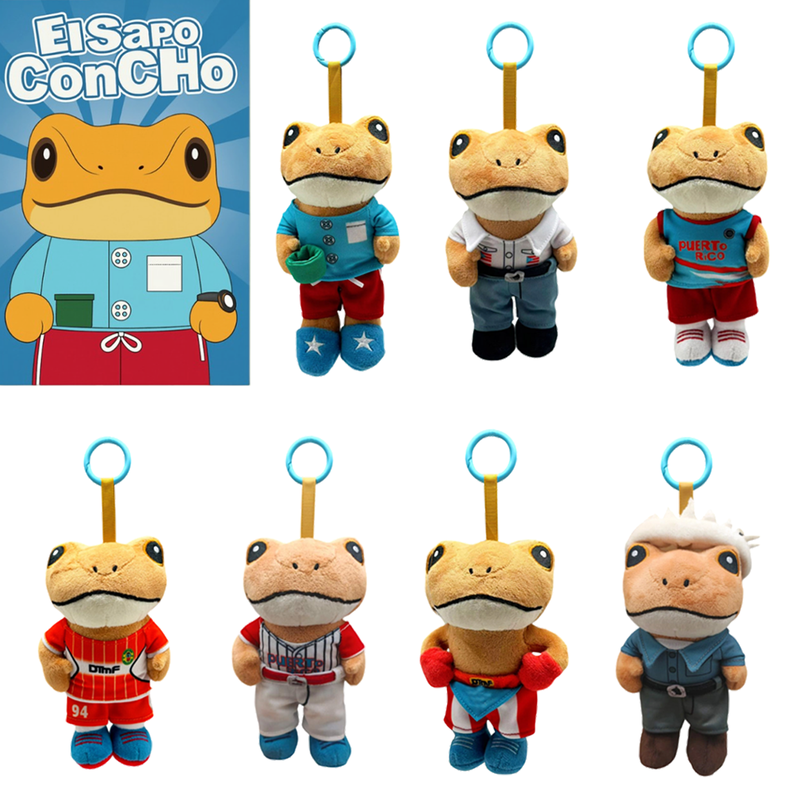 Sapo Concho Stuffed Plush - El Sapo Concho Collection Plushies Toy 5.9 ...