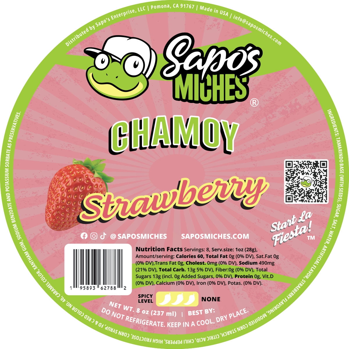 Sapo's Miches Chamoy Rim Rimming Paste Sauce Candy Dip for Drinks ...