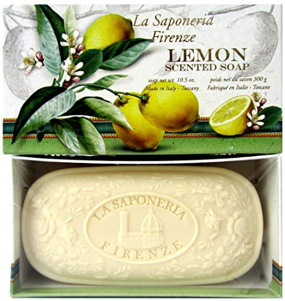 Saponeria Firenze Lemon Scented Italian Soap - 10.5 - Walmart.com