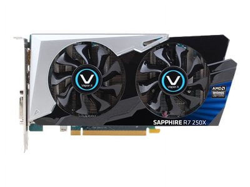 Sapphire VAPOR-X R7 250X OC - Graphics card - Radeon R7 250X - 1 GB ...
