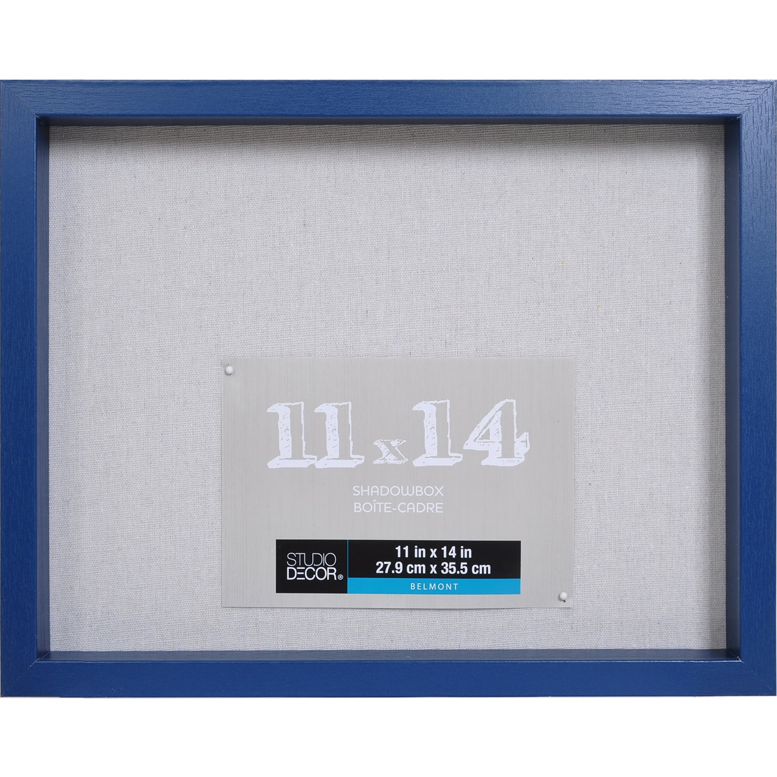 Sapphire Blue 11" x 14" Belmont Shadow Box by Studio Décor – Deep ...