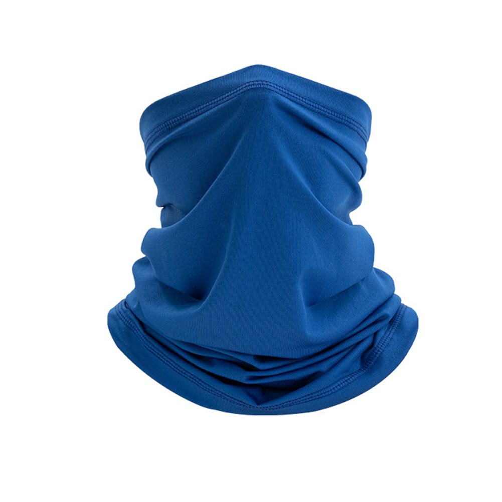 Sapphire Blue Balaclava Cycling Neck Tube Scarf Snood Biker Face Ma Sk ...
