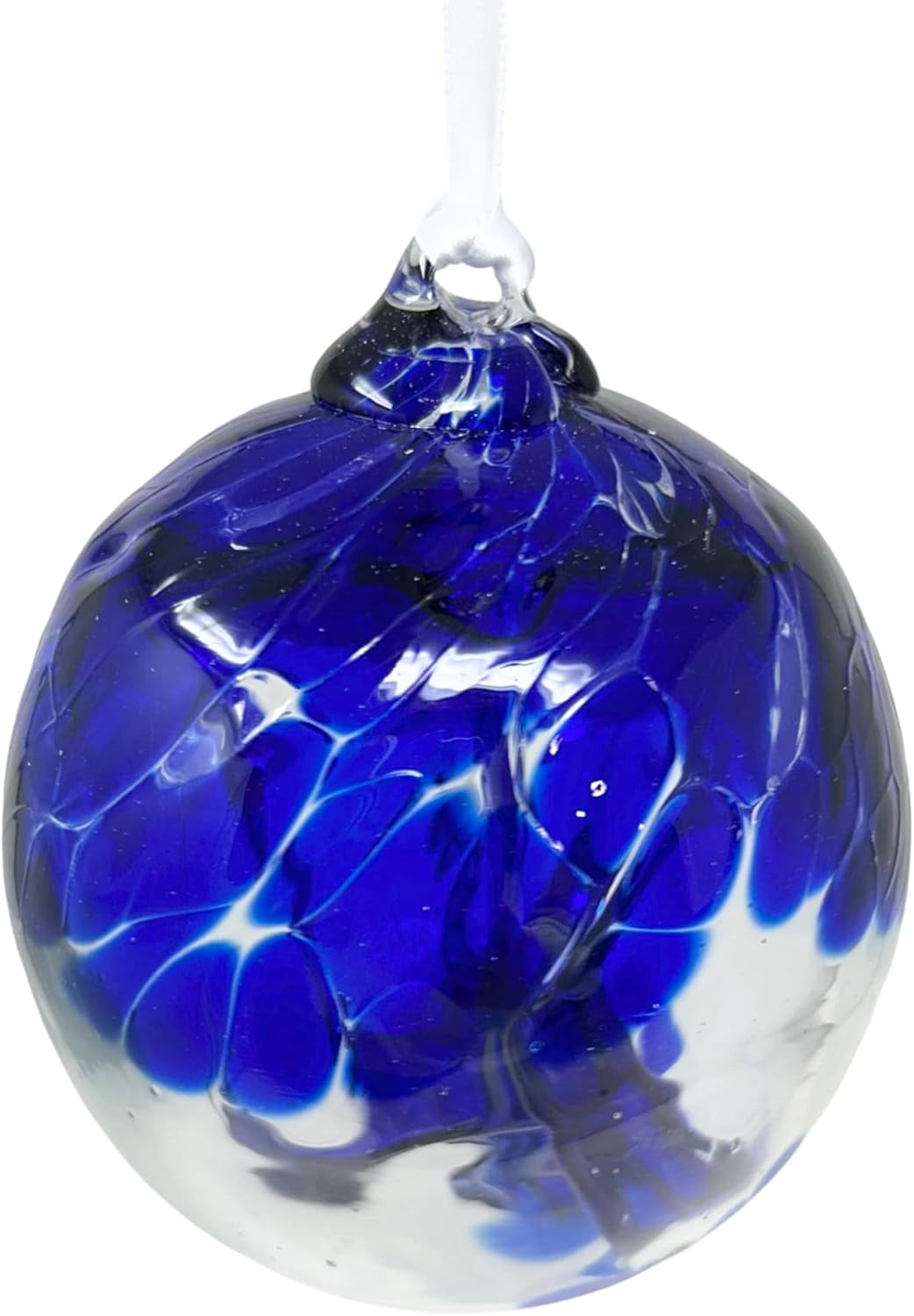Sapphire Tree of Life Glass Globe - Small 3.5 Inch Hand Blown Handmade ...