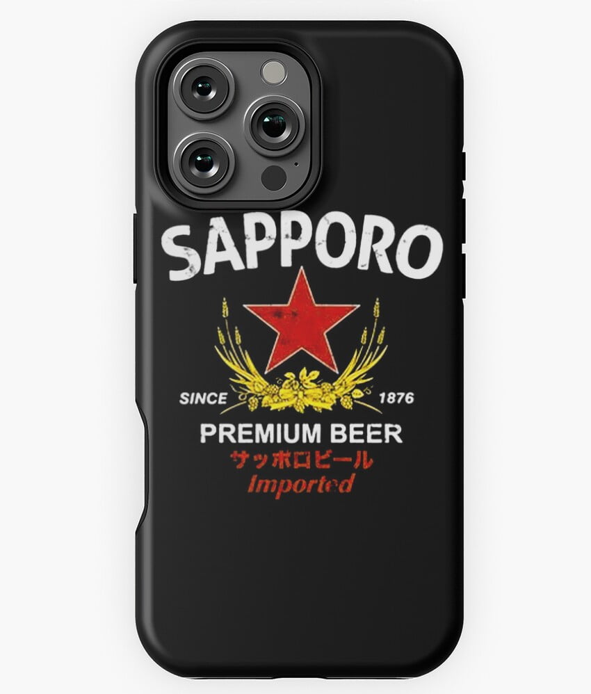 Sapporo Beer Japanese Brand Logo N8006 Phone Case for iPhone 17 16 15 ...