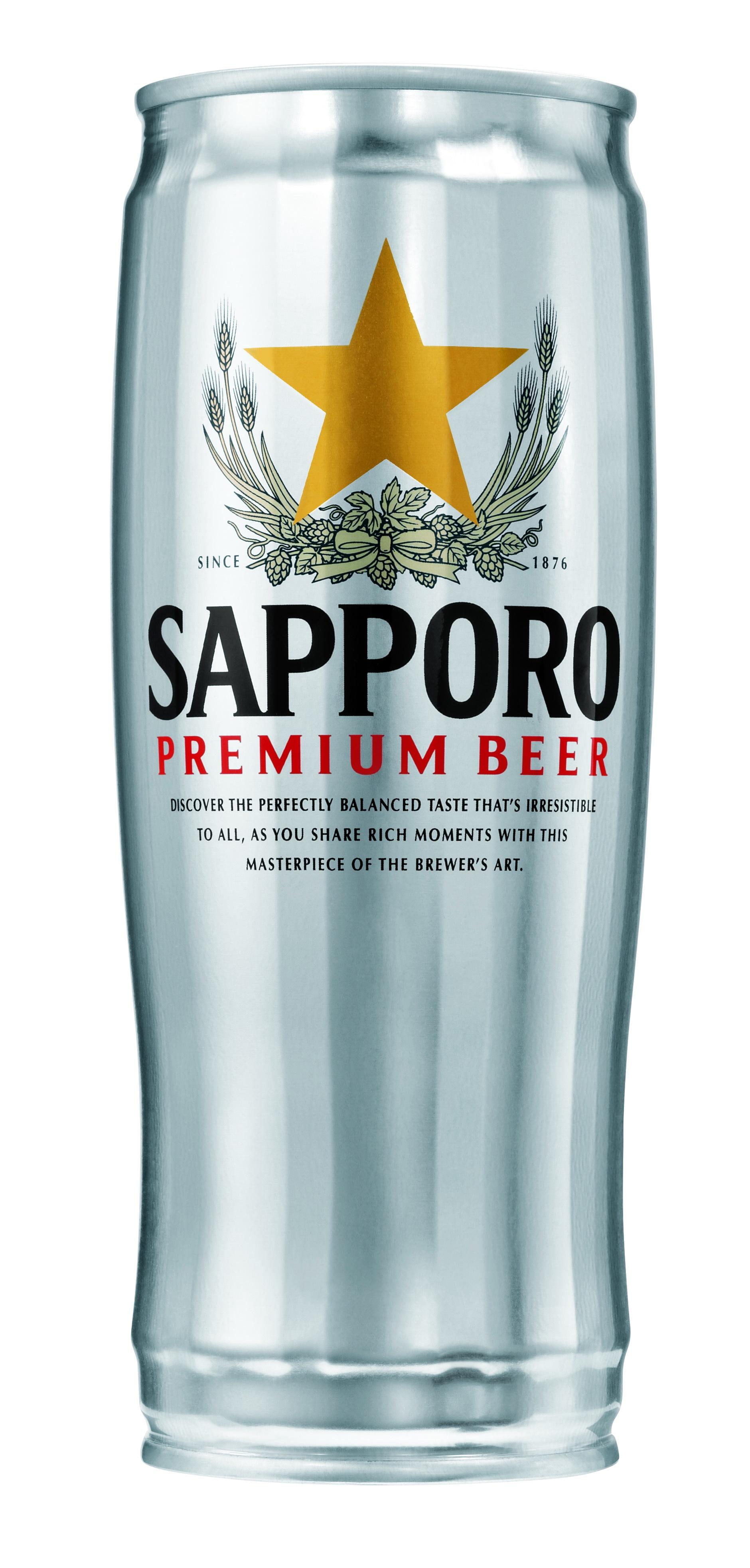 Sapporo Premium Lager Beer, 22 fl oz Can, Crisp, Refined Flavor, 4.9% ...