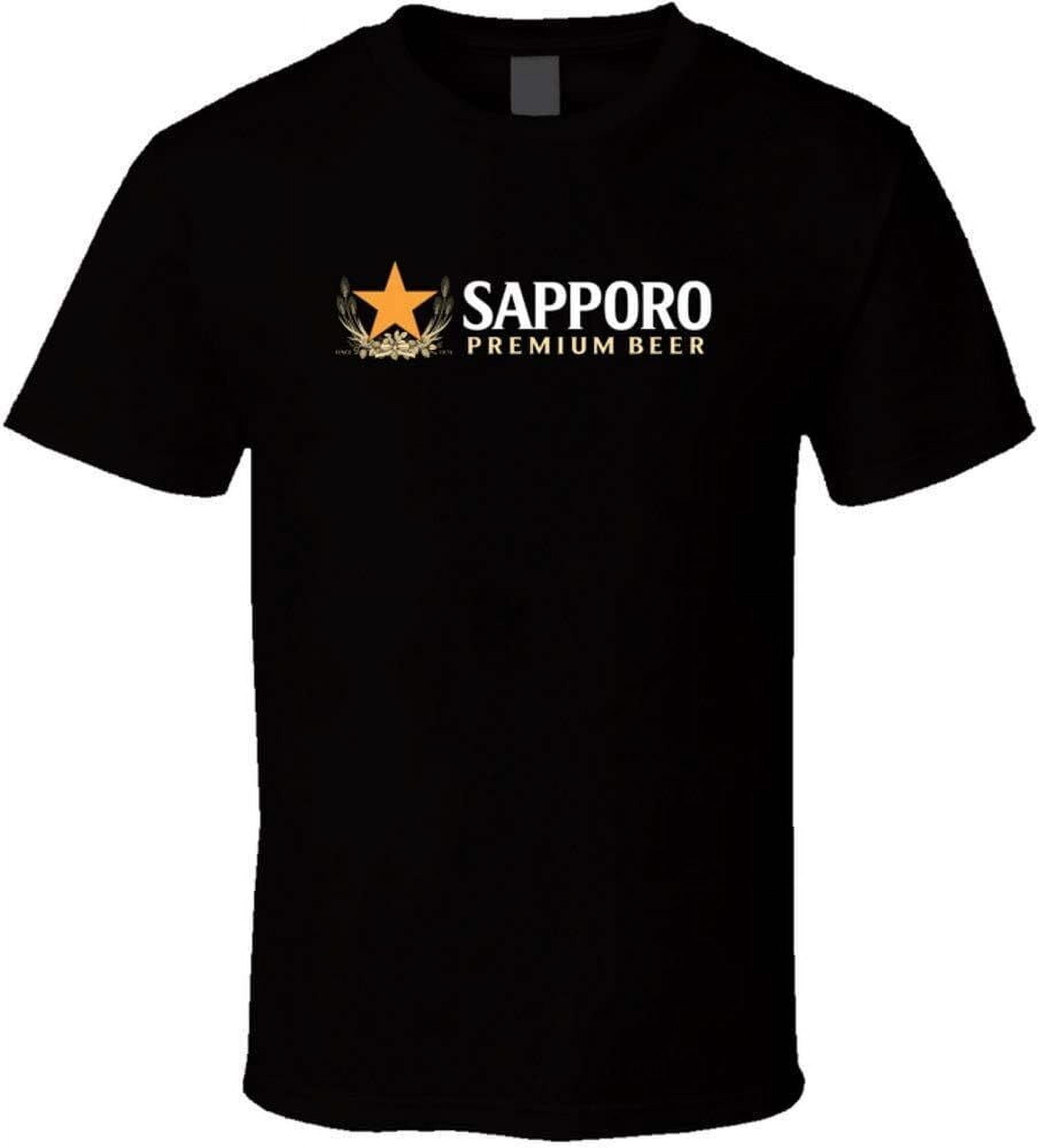 Sapporo Premium Japanese Beer Alcohol T Shirt - Walmart.com