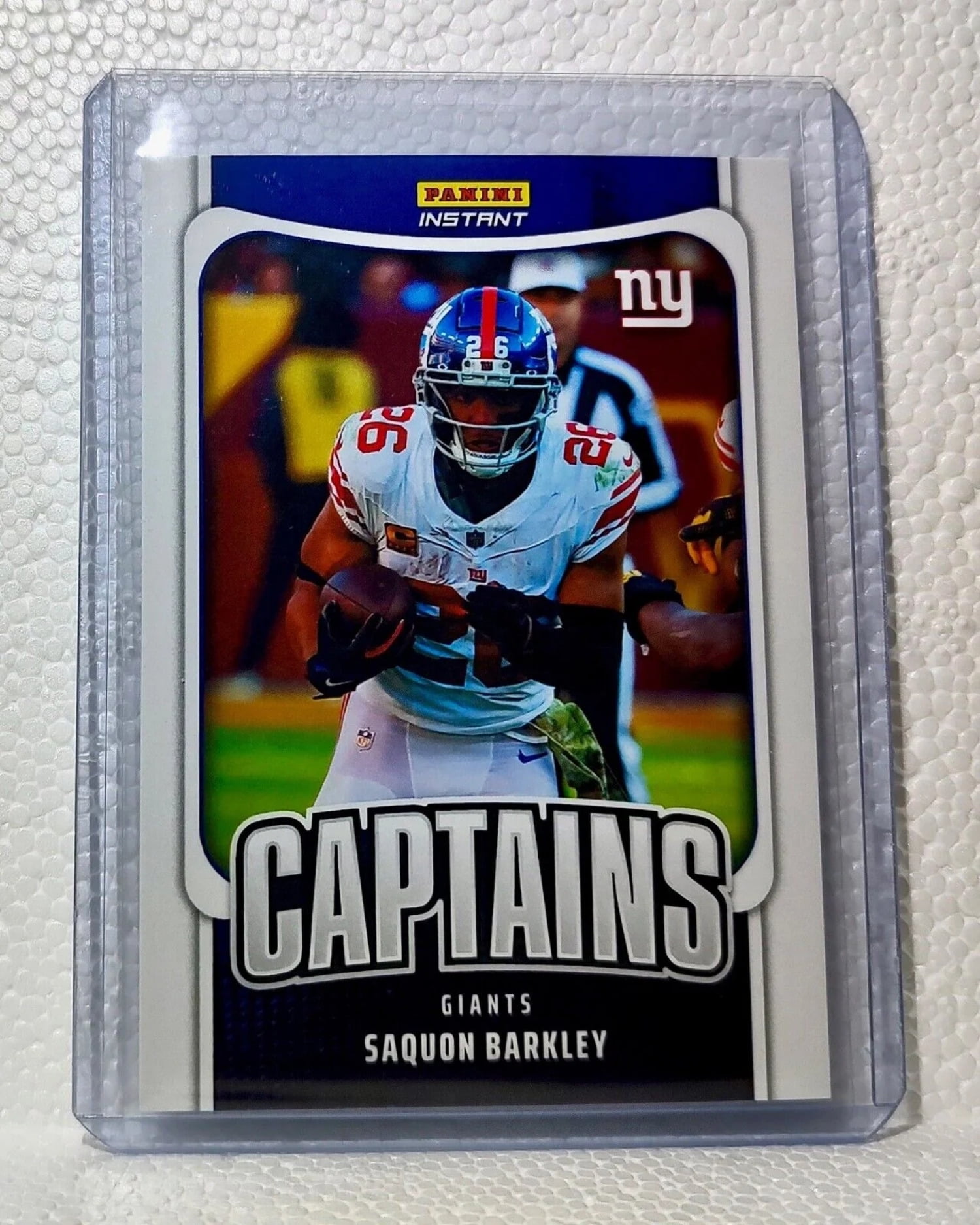 Saquon Barkley 2023 Panini NFL Captain #24 Football Card New York ...