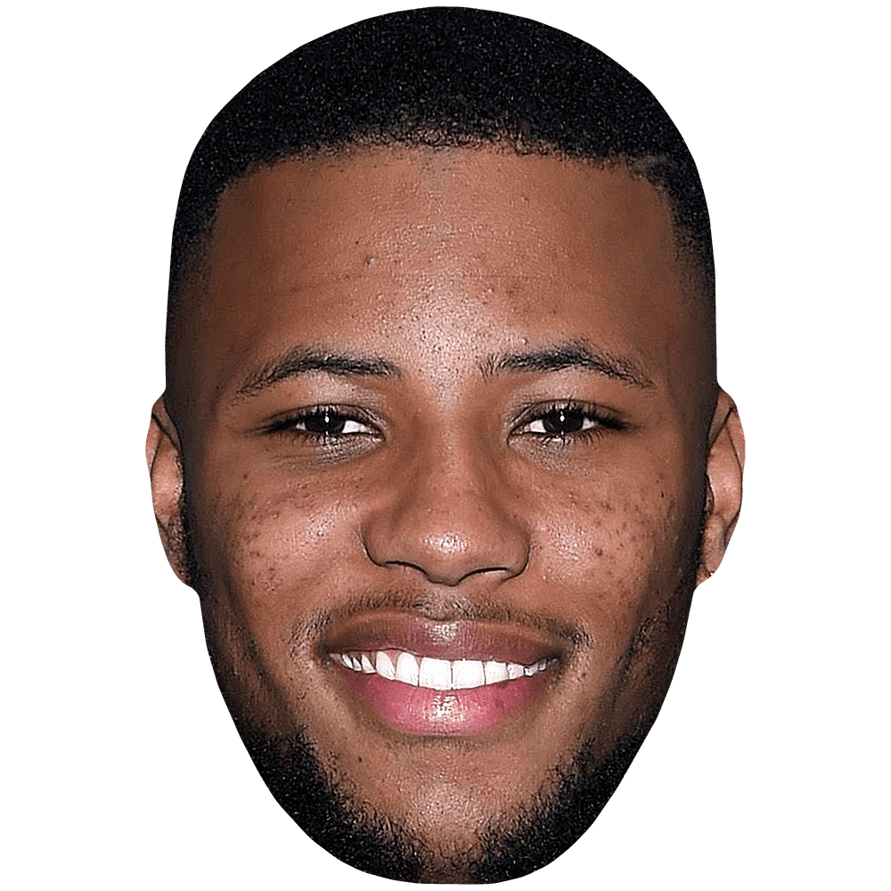 Saquon Barkley (Beard) Big Head. Larger than life mask. - Walmart.com