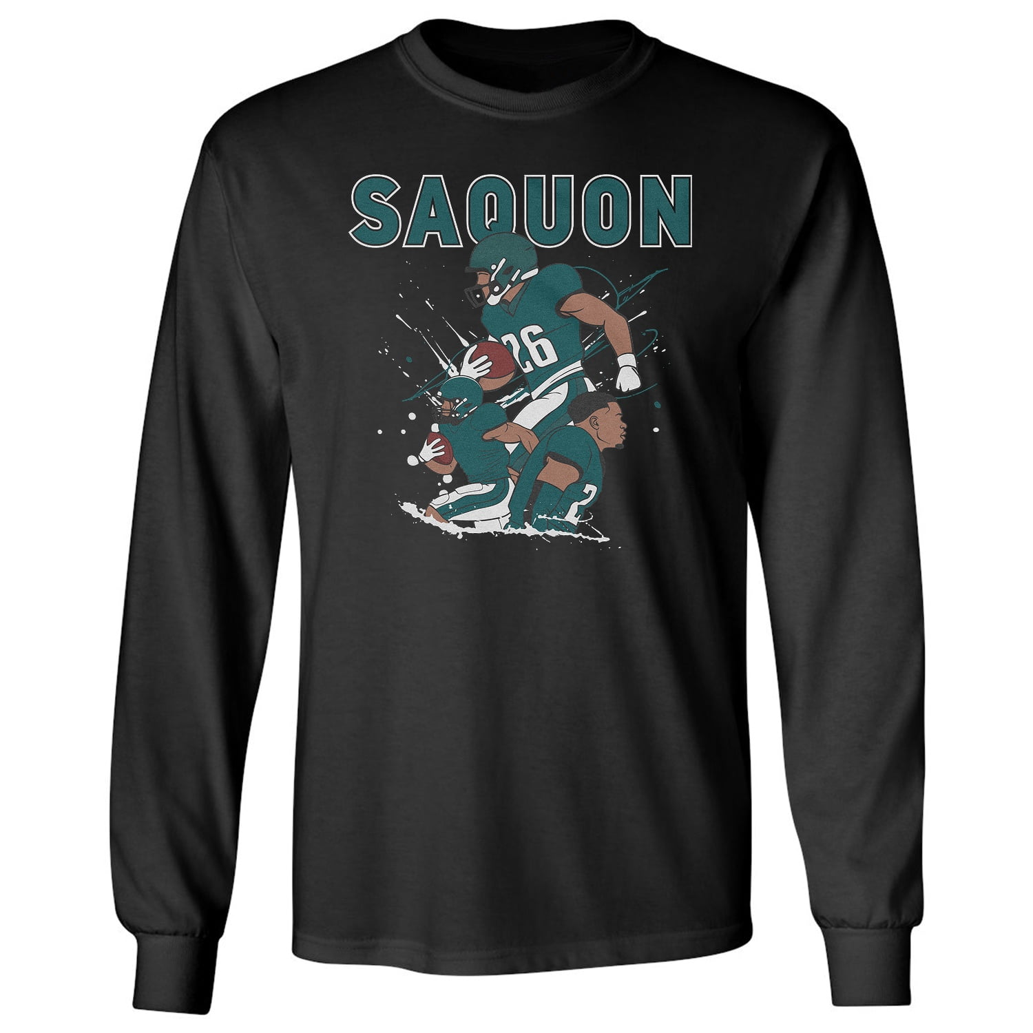 Saquon Inspired Football Apparel - Philly Sports Fans Long Sleeve T ...
