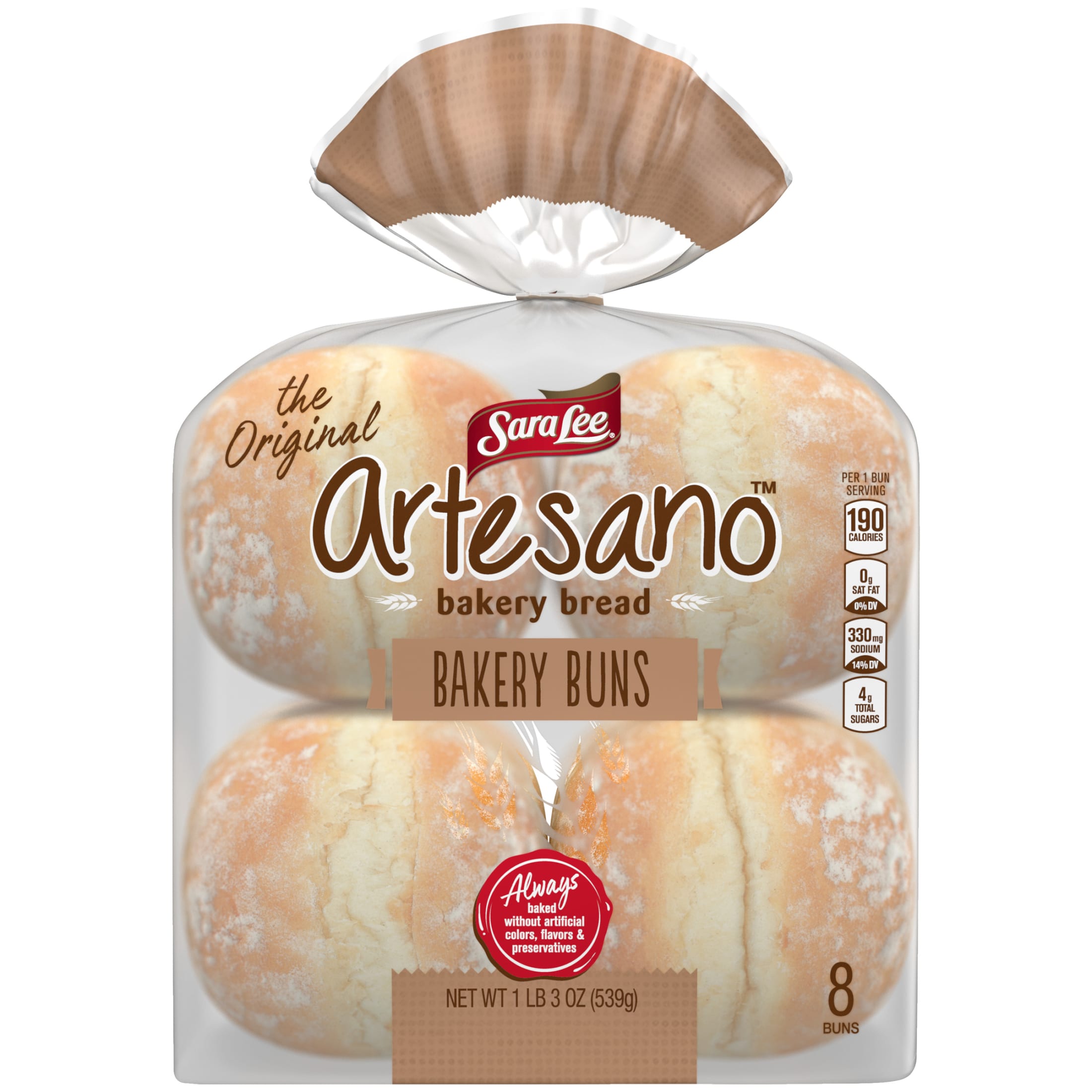 Great Value Whole Wheat Hamburger Buns, 8 Count, 14 oz - Walmart.com