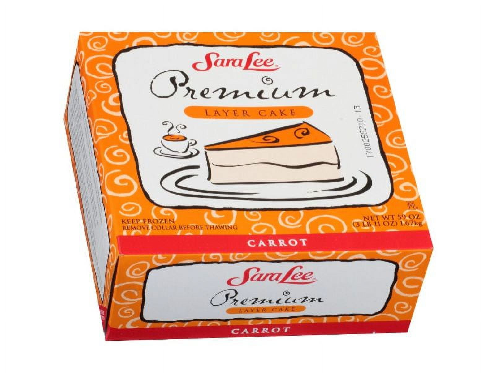 Sara Lee Chef Pierre Layer Carrot Cake 9inch 3.687lbs (PACK OF 4 ...