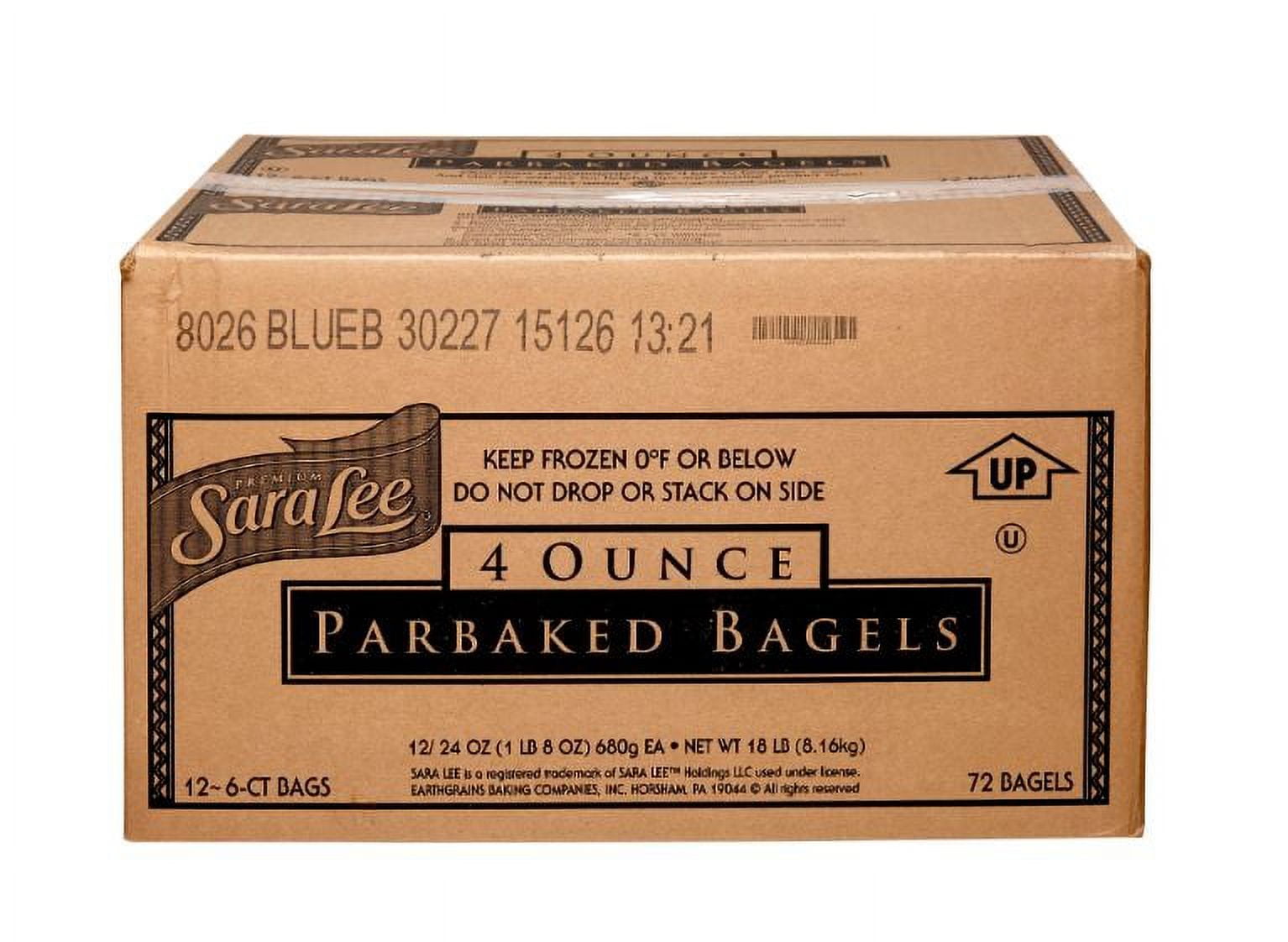 Sara Lee Par Baked Blueberry Swirl Bagel, 4 Ounce - 72 per case ...