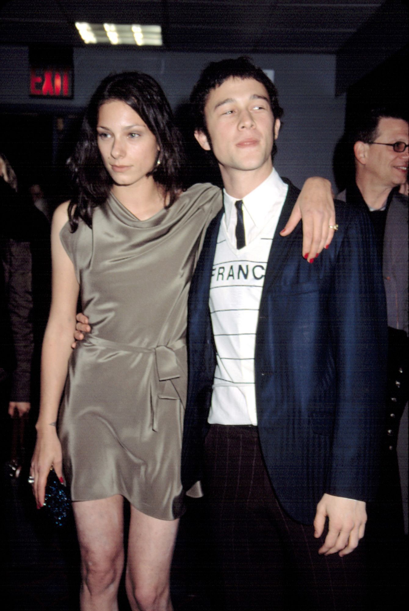 Sara Rivas And Joseph Gordon-Levitt At The Premiere Of Manic, 4232003 ...