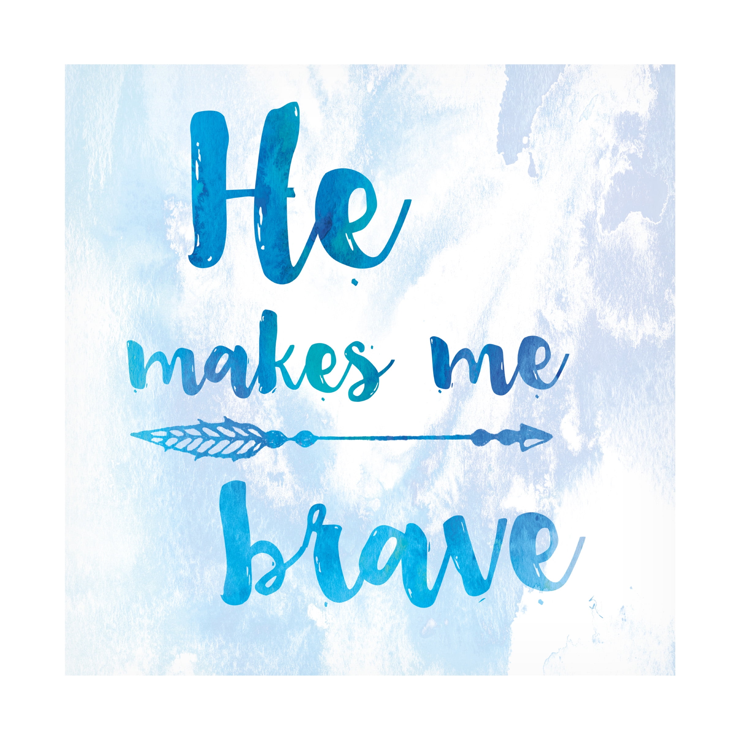 Sarah Adams 'Words of Faith III' Canvas Art - Walmart.com