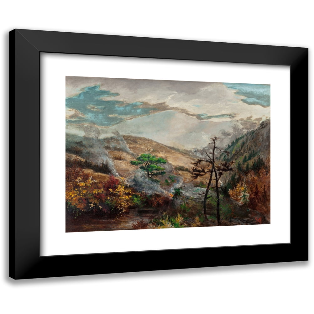 Sarah Ann Freeman Clarke 24x19 Black Modern Framed Museum Art Print ...